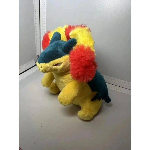 Pokémon Center | Toys | Pokemon Center Original Typhlosion Sitting ...